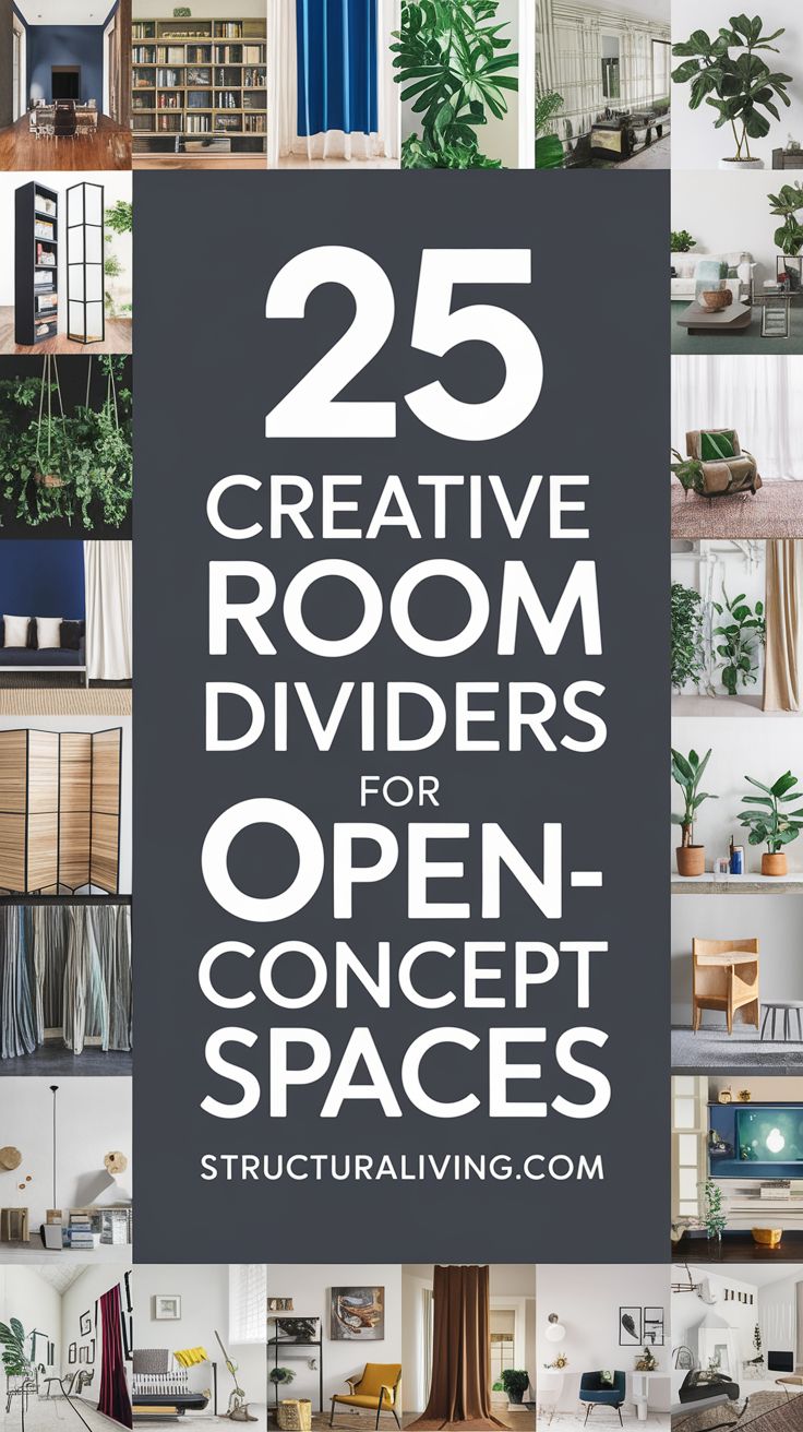 25 Unique Room Dividers to Enhance Your Open-Concept Space ...