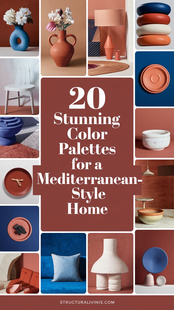 20 Stunning Color Palettes for a Mediterranean-Style Home - StructuraLiving