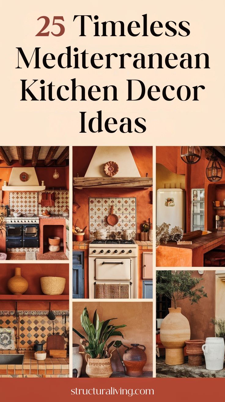 25 Timeless Mediterranean Kitchen Decor Ideas for a Stunning Space ...