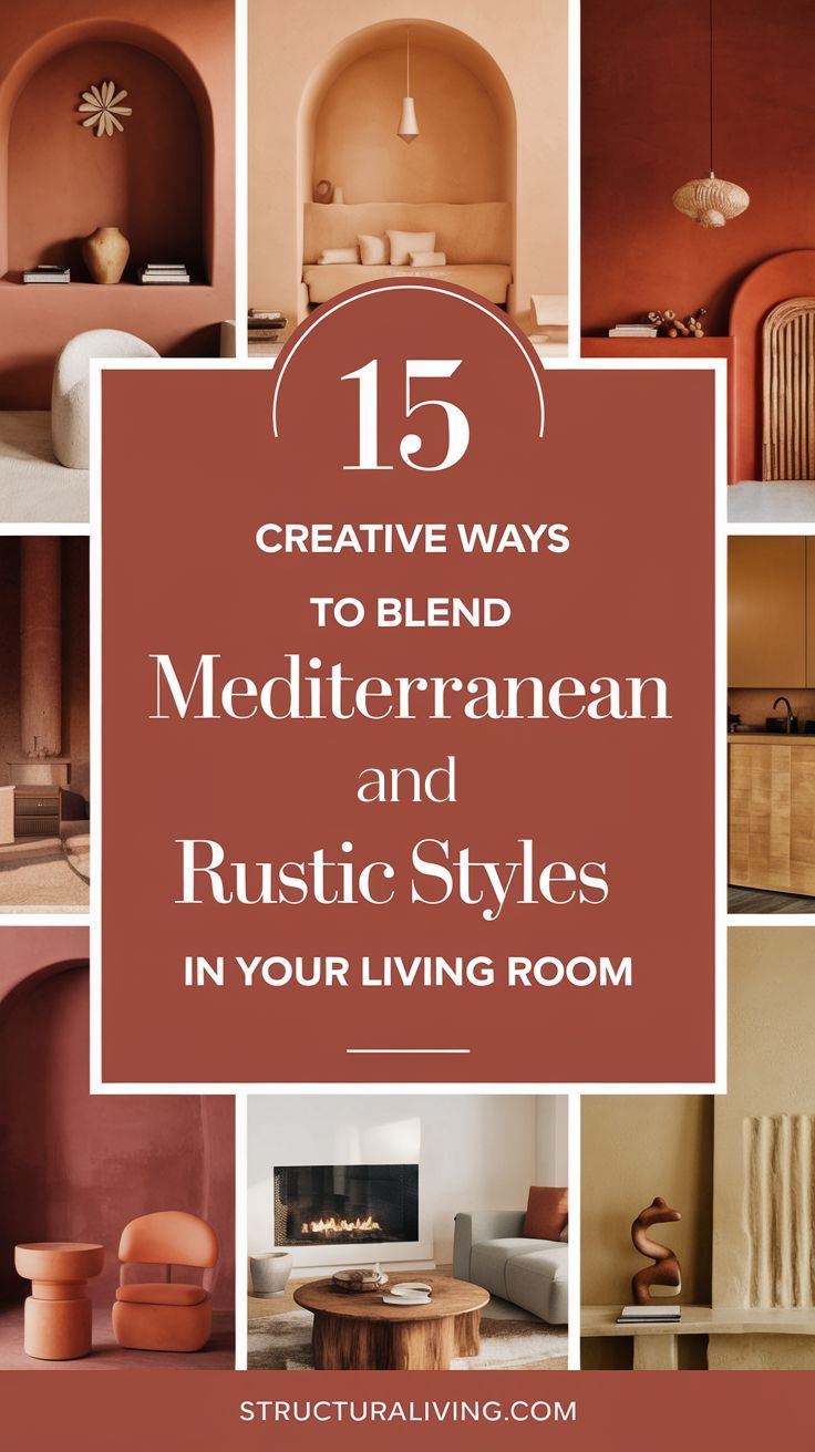 15 Creative Ways to Blend Mediterranean and Rustic Styles in Your ...