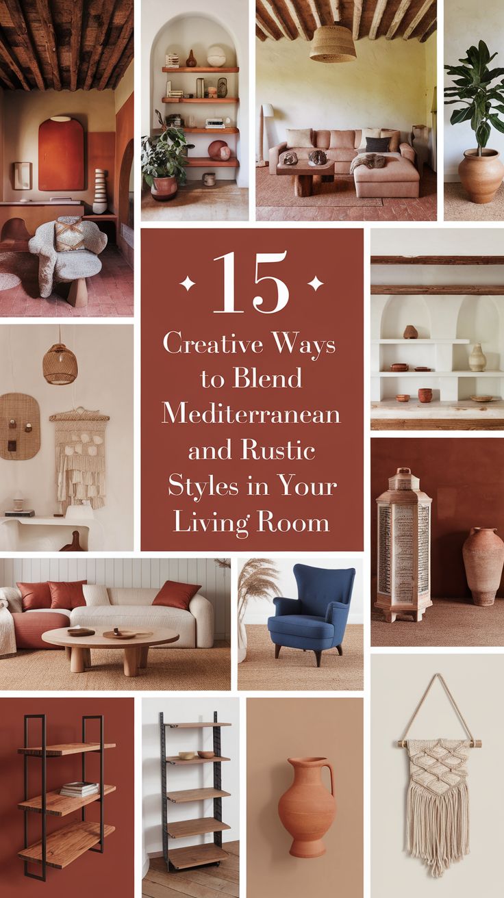 15 Creative Ways to Blend Mediterranean and Rustic Styles in Your ...
