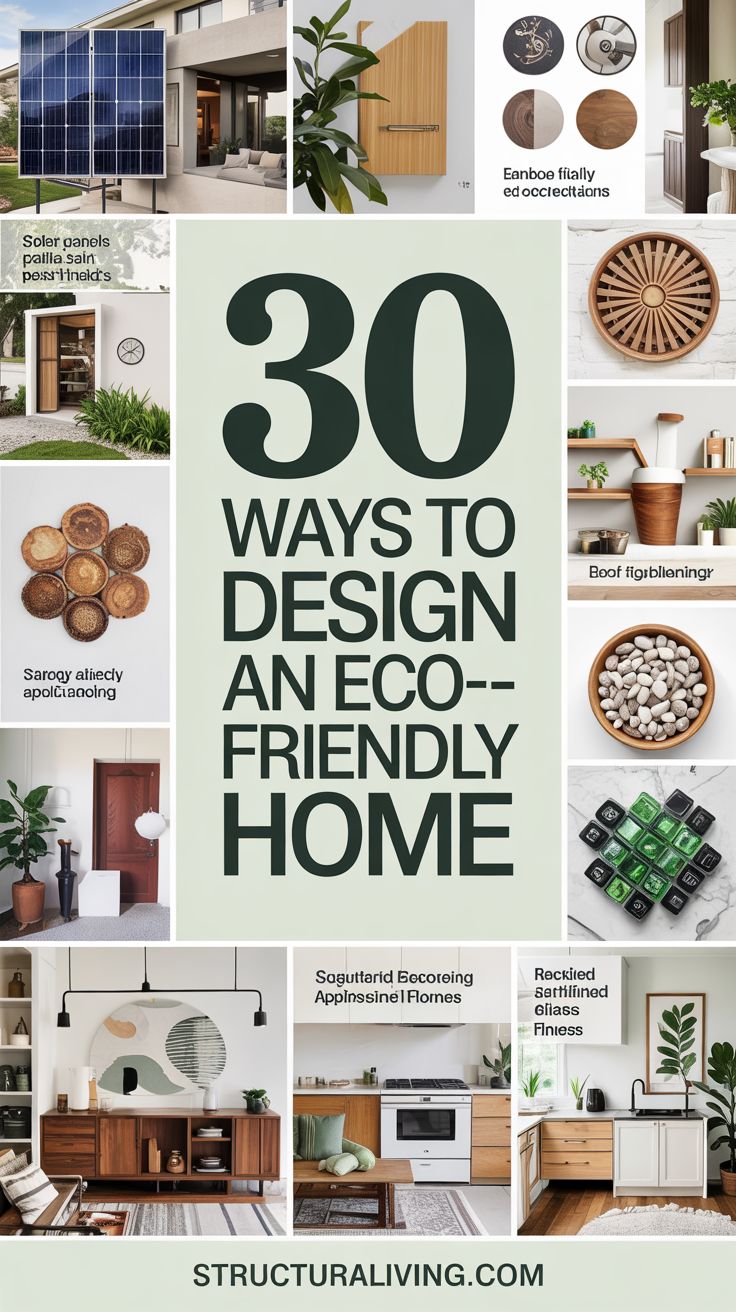 30 Sustainable Home Design Ideas for Eco-Friendly Living - StructuraLiving