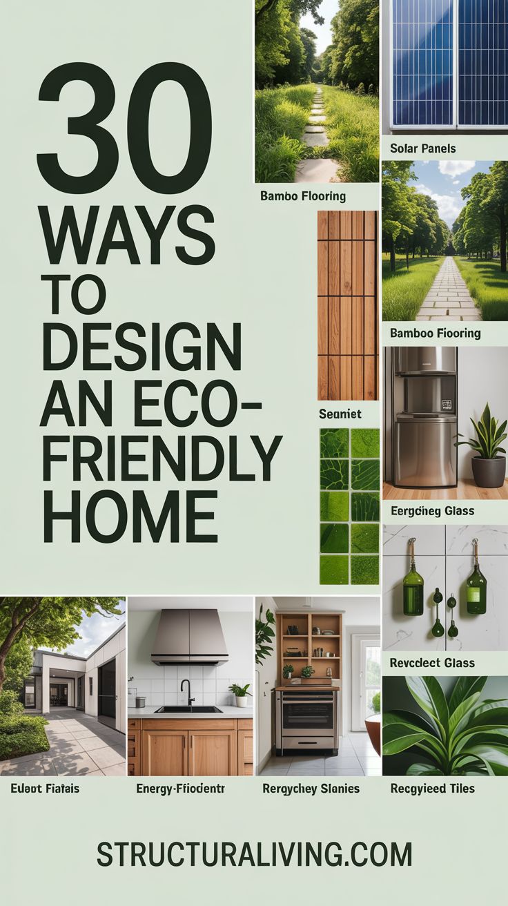 30 Sustainable Home Design Ideas for Eco-Friendly Living - StructuraLiving
