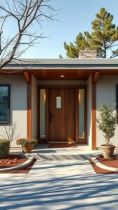 20 Stunning Mid Century Modern Front Door Designs to Inspire Your Home ...