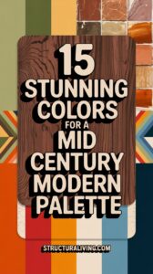 15 Stunning Colors for a Mid Century Modern Palette - StructuraLiving