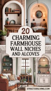 20 Charming Farmhouse Wall Niches and Alcoves for Stylish Decorative ...
