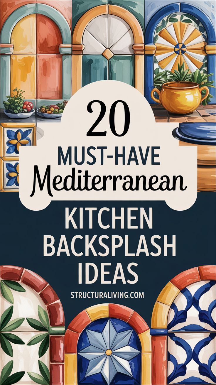 20 Must-Have Mediterranean-Inspired Backsplash Ideas for Your Home - StructuraLiving